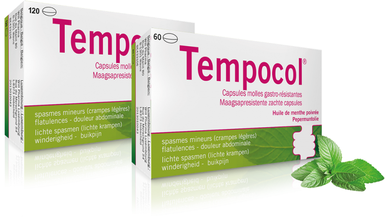Tempocol - Spasmes mineurs, flatulences & douleurs abdominales